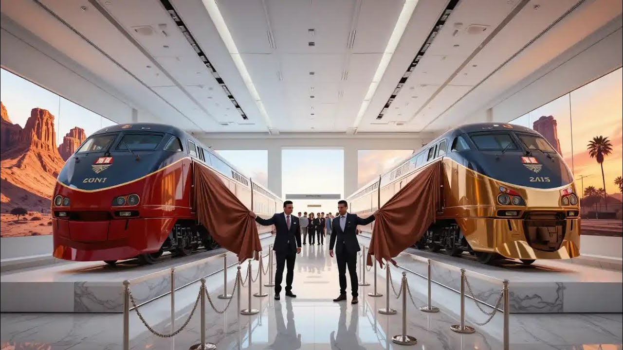 Amtrak Just Dropped Two STUNNING New Trains – Side by Side! - YouTube