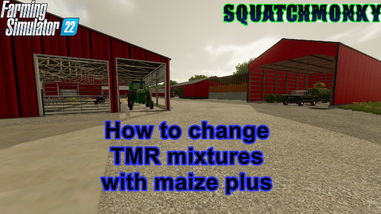 How to change the feeding mixture in maize plus - YouTube