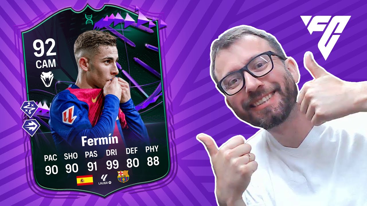 Fermín López Fantasy FC Evo Review 🙌 FC 25 Ultimate Team - YouTube