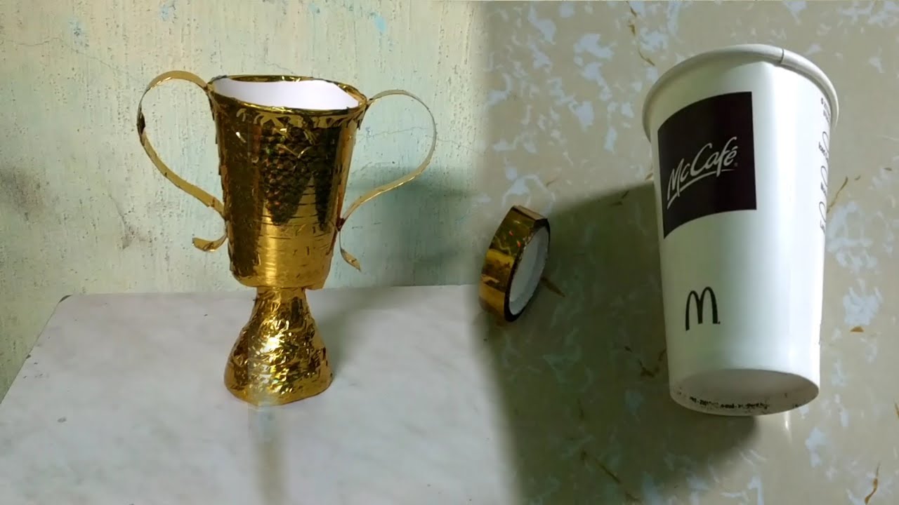 Make World Cup Trophy India Pakistan World Trophy Waste MacDonald make-world-cup-trophy-india-pakistan-world-trophy-waste-macdonald