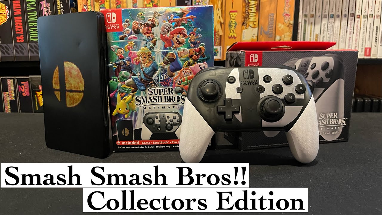 Super Smash Bros Collector’s Edition UNBOXING!! - YouTube