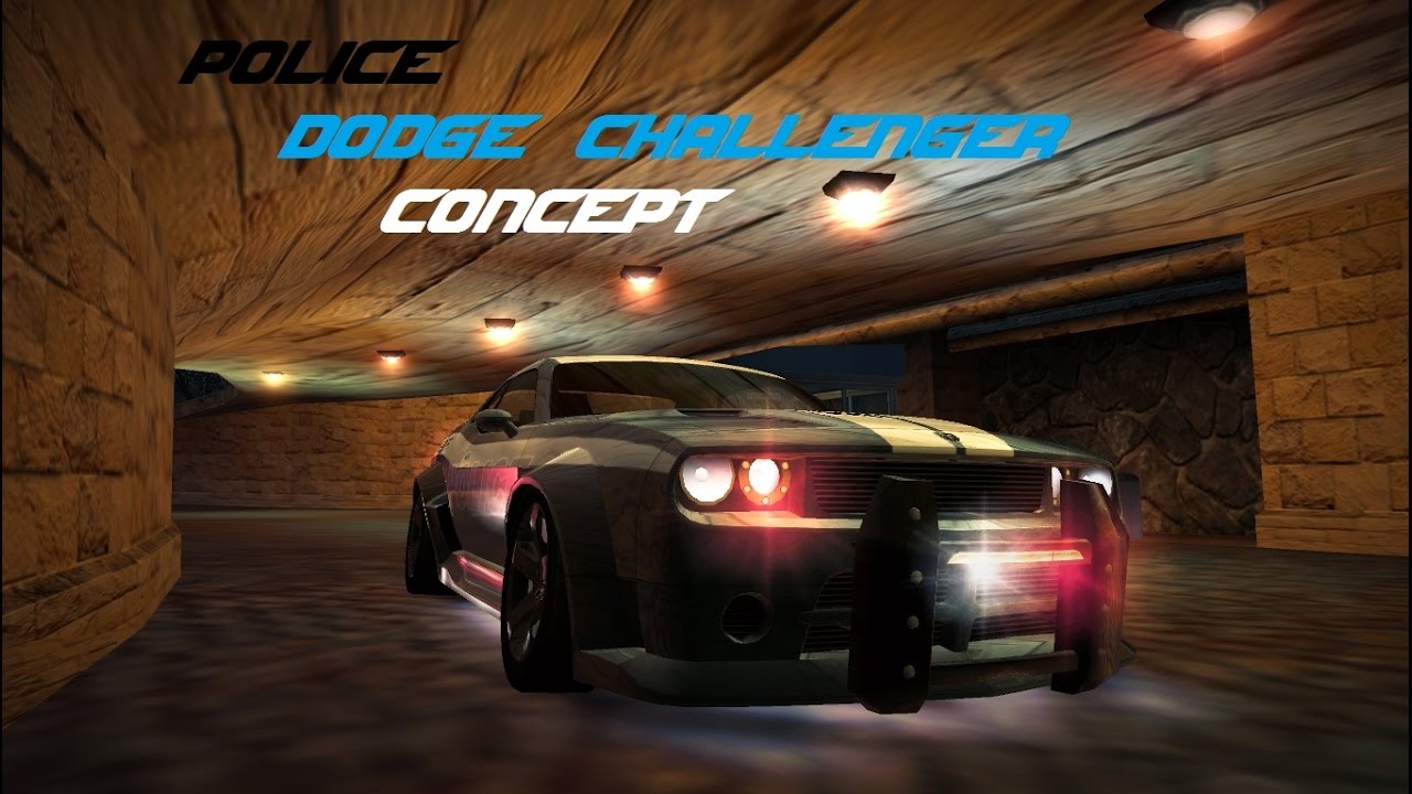 Need for Speed World Offline: Police Edition Dodge Challenger Concept ...