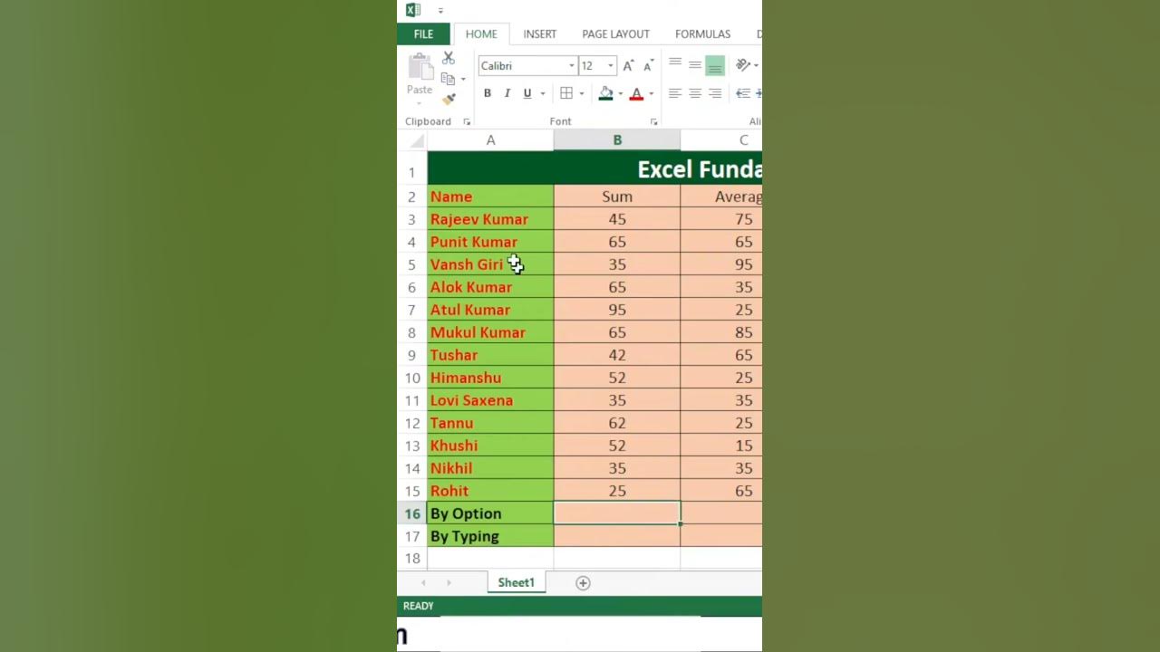 Use Sum Formula In Excel excel sumformula exceltricks short use-sum-formula-in-excel-excel-sumformula-exceltricks-short