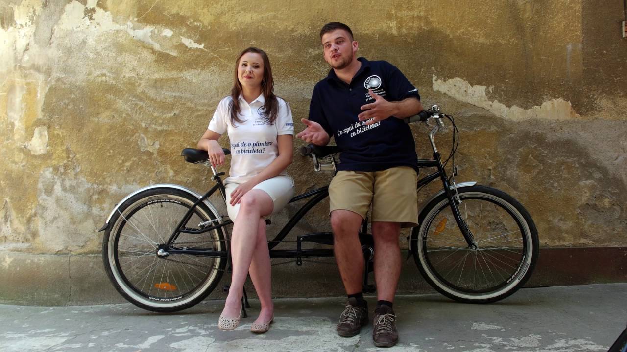Cum să-ți câștigi independența pedalând, cu Amira Pop și Radu Mercea - YouTube