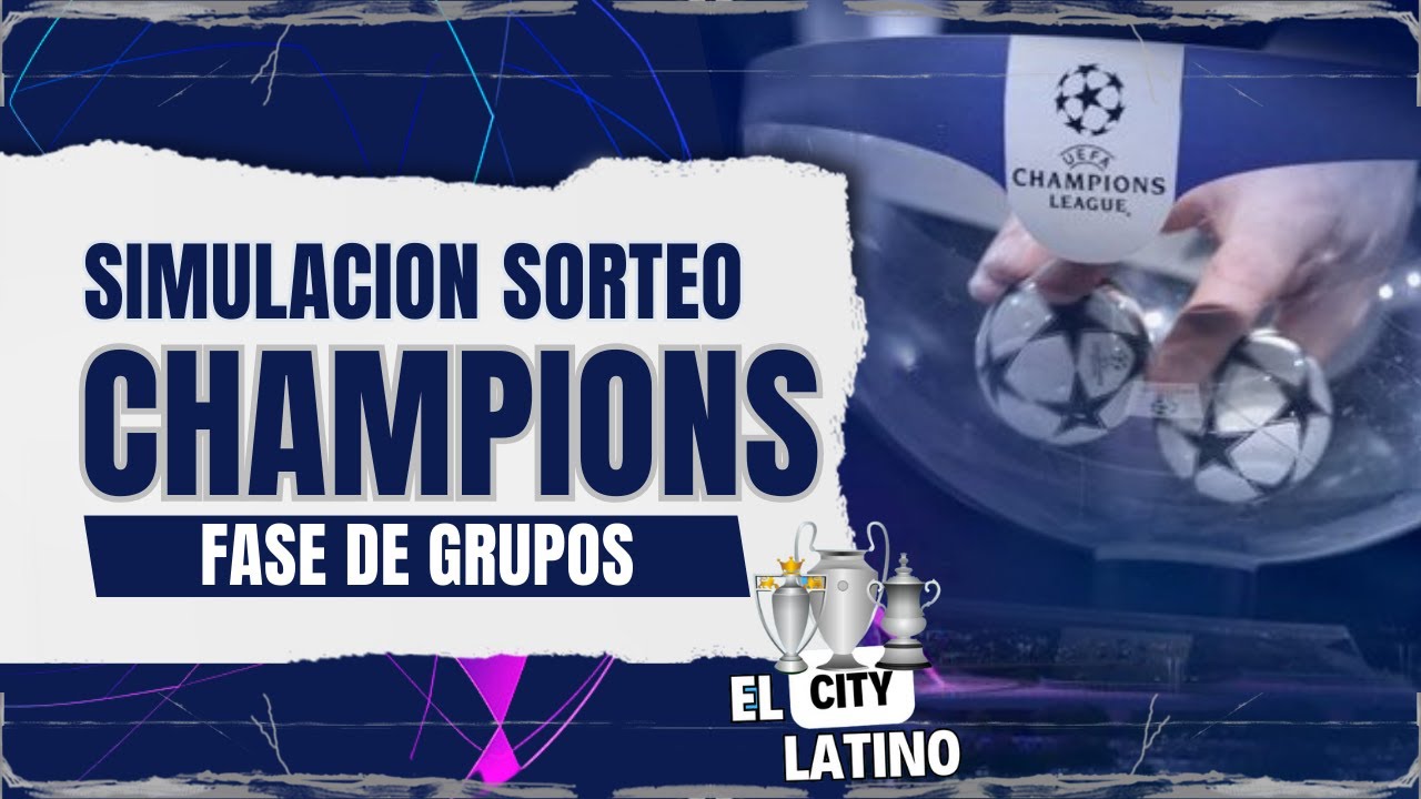 Simulacion Sorteo Fase De Grupos Champions League 2023 24 Youtube