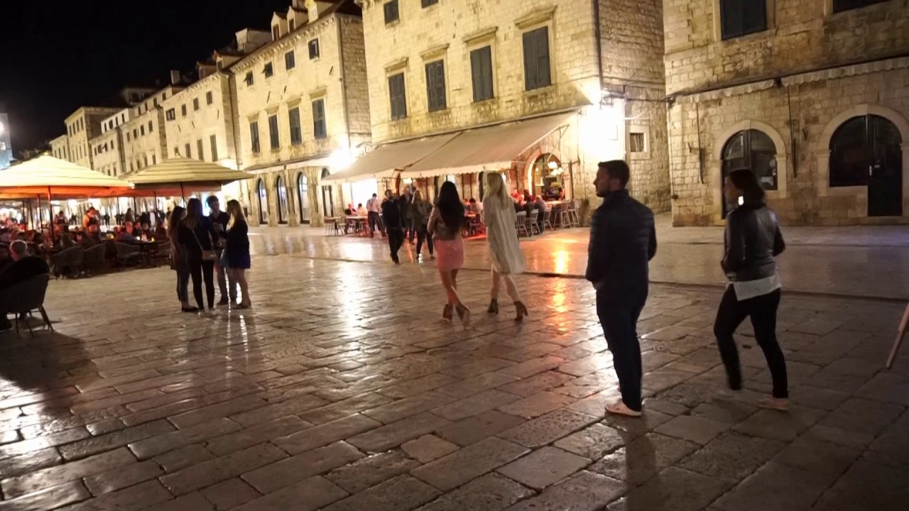 Dubrovnik by Night, Visit Croatia - YouTube