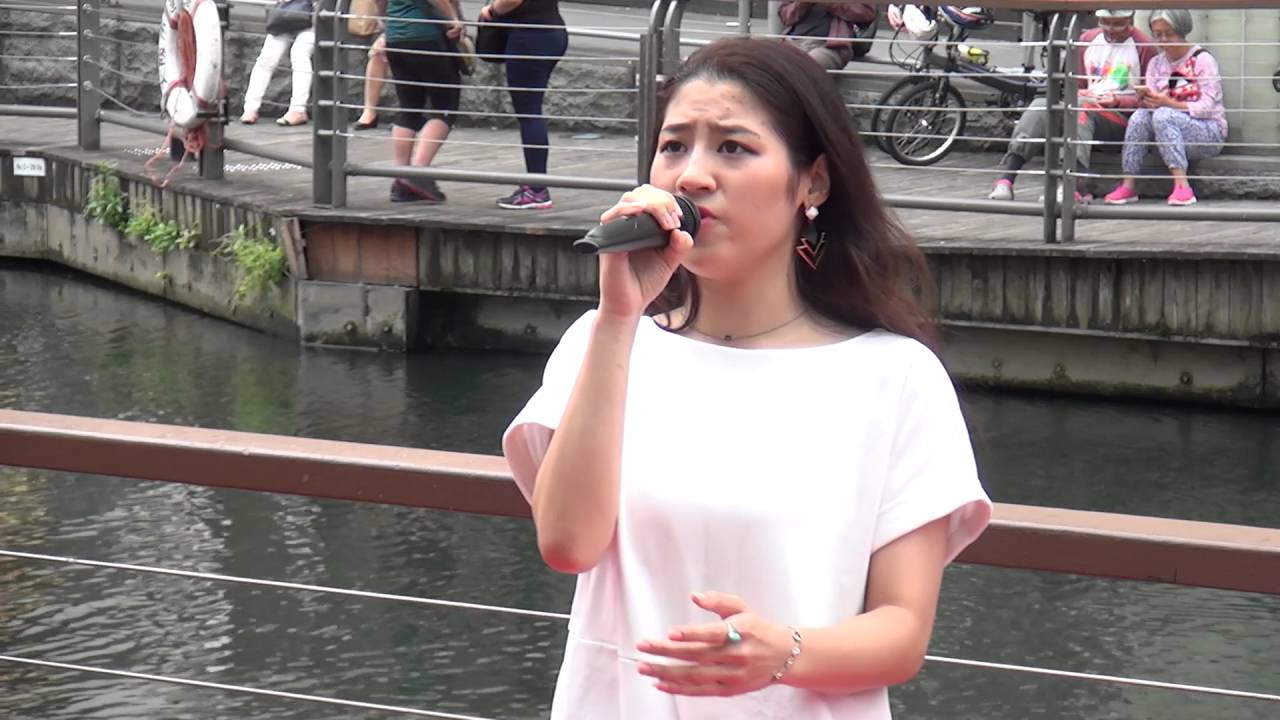SANA「Faith (伊藤由奈)」2016/09/24 とんぼりリバーウォーク - YouTube