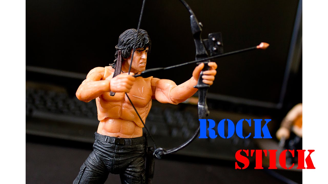 Neca Rambo The Force of Freedom SDCC 2015 Exclusive Review - YouTube