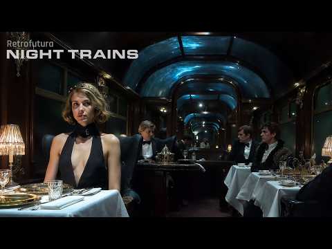 The Night Trains to Mountain Nation: A Steampunk Journey | AI 4K — Retrofutura