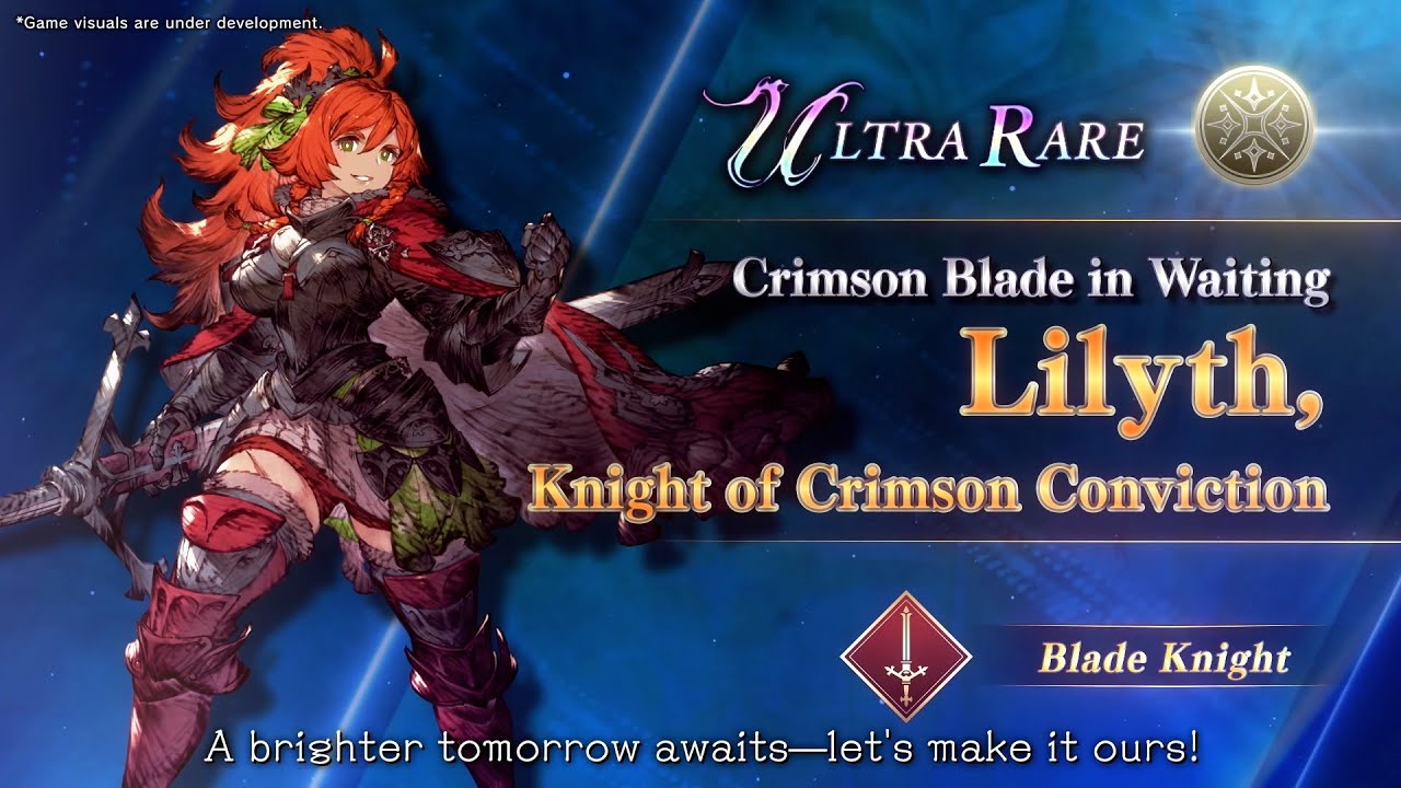 WAR OF THE VISIONS FFBE | Lilyth, Knight of Crimson Trailer - YouTube