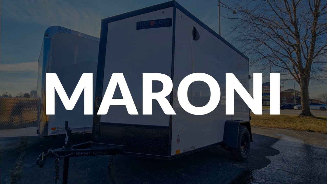 6'x10' Discovery Cargo Trailer (Maroni) - YouTube