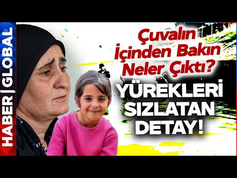 Yürekleri Sızım Sızım Sızlatan Detay! Narin'le Birlikte Çuvalının İçinden Bakın Ne Çıktı!