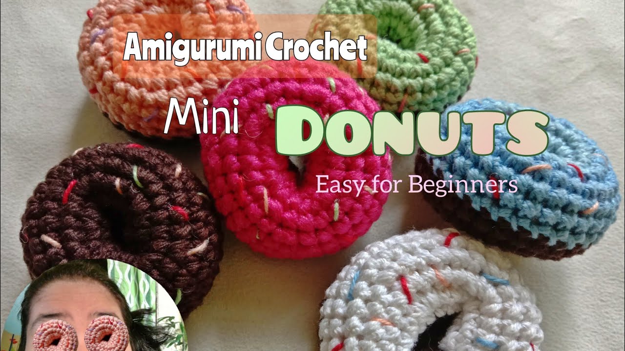 Easy to Make Crochet Mini Donuts Gansilyo Creatives - YouTube