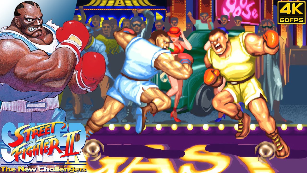 Super Street Fighter II - Balrog (Arcade / 1993) 4K 60FPS - YouTube