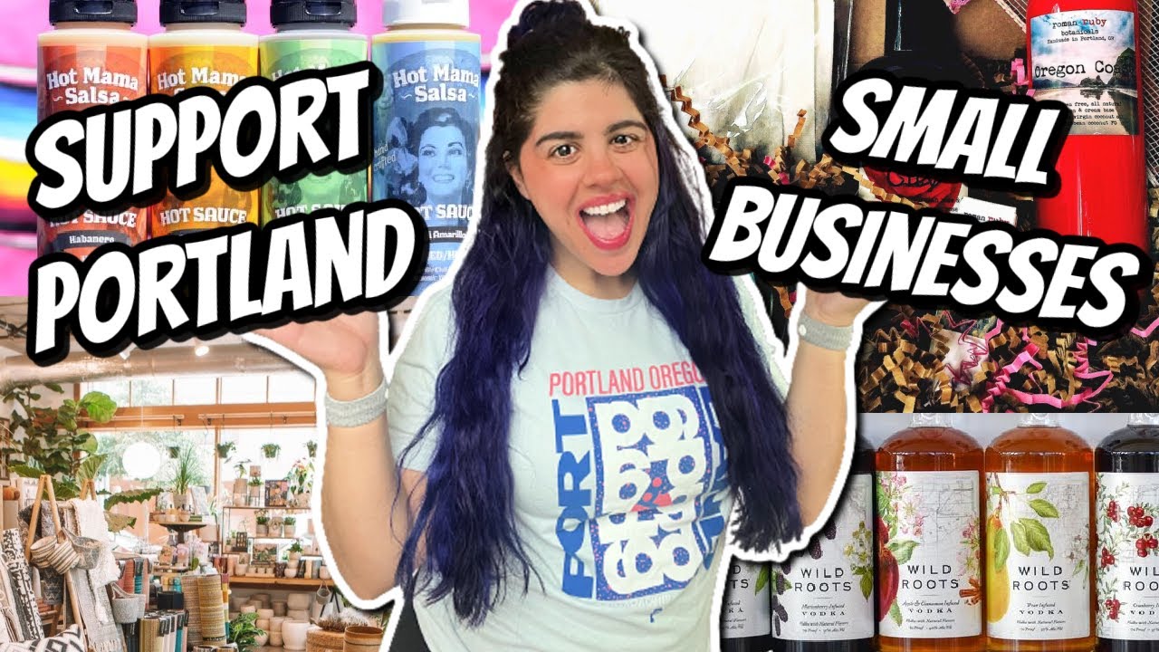 20 Portland Small Businesses to Support Today! - YouTube