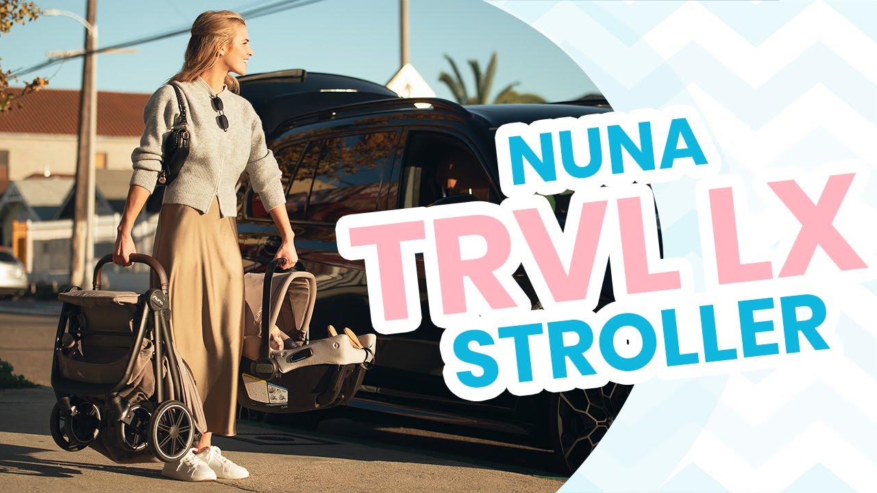 Nuna TRVL lx Stroller | Luna Baby Store - YouTube