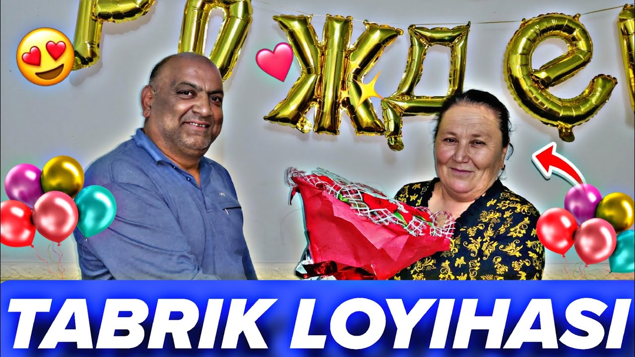 QIRQQIZOBOD OFY TELMAN KOCHA da AJOYIB TABRIK LOYIHASI 🥳🎂🎉🎈 - YouTube