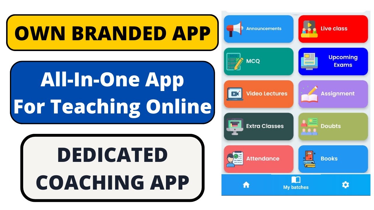 How to create your own Coaching App | ClassPlus Alternative App | LMH ...