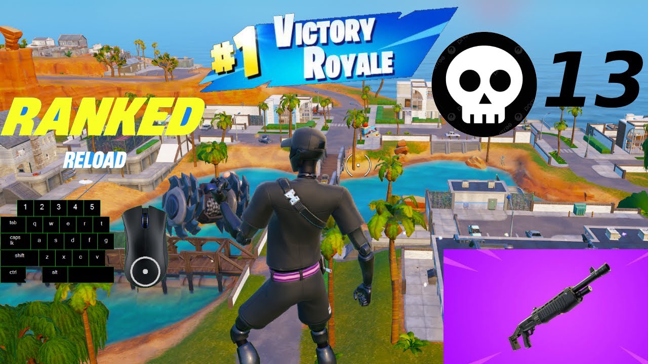 13 Elimination Solos "Ranked Reload Gameplay Win ( Fortnite Chapter 6 ...