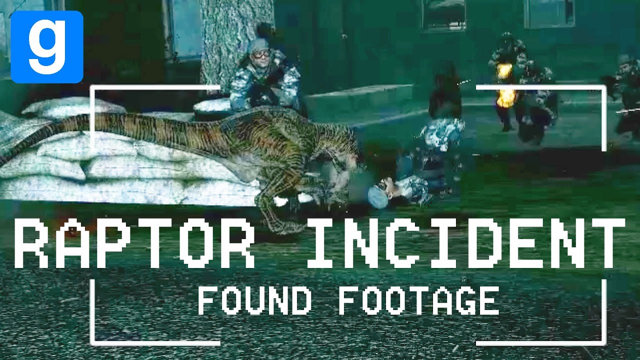 Raptor attack found footage (GMOD) - YouTube