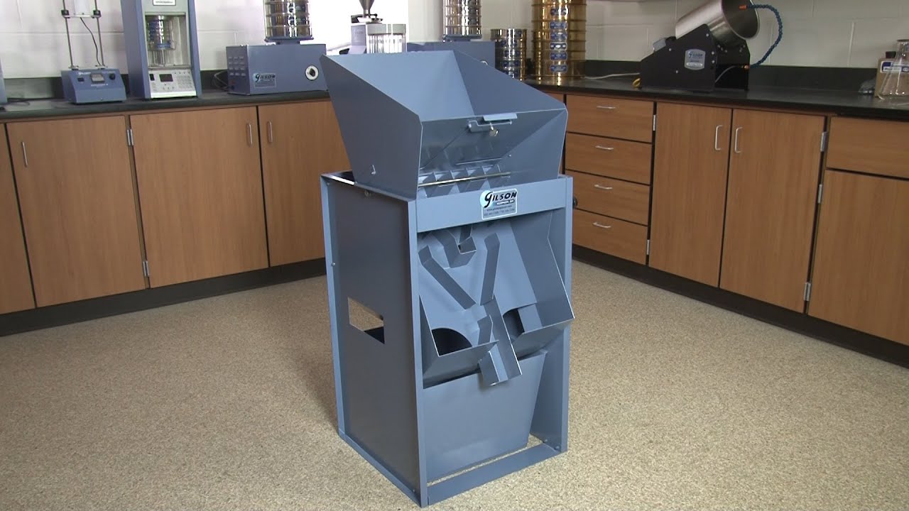 Gilson Heavy Duty 1/16th Sample Reducer (SP-52) - YouTube