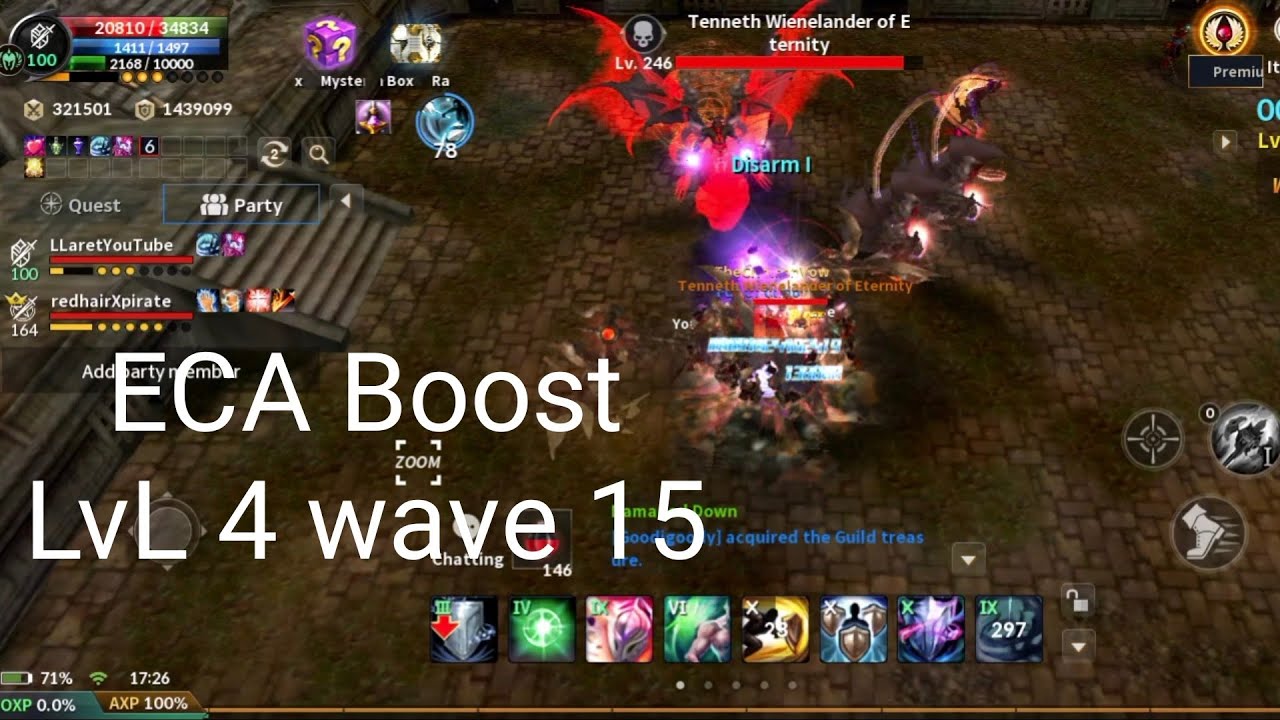 Cabal Mobile ECA Boost I BaLLaretYoutube I Andromeda - YouTube