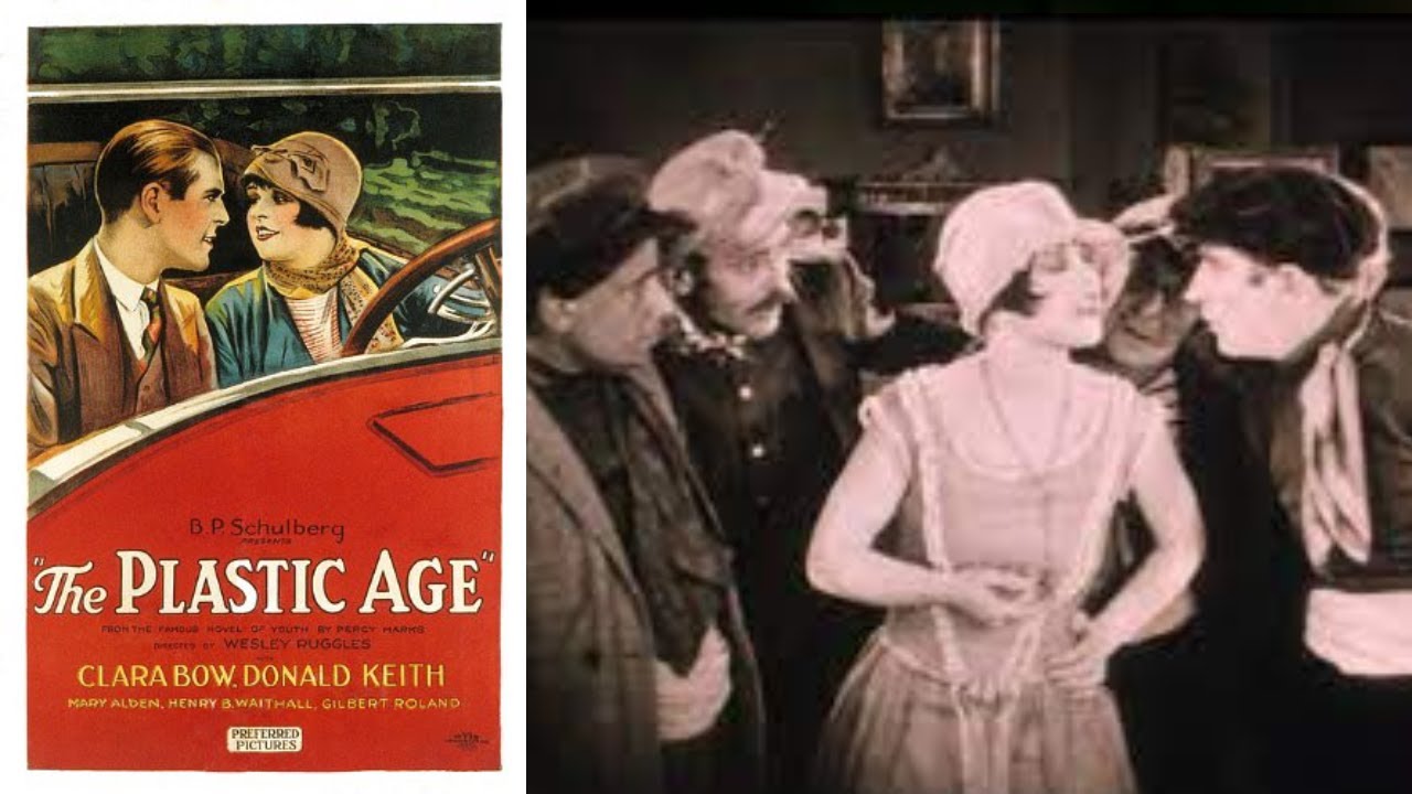 The Plastic Age (1925) Starring Clara Bow - Silent Romantic Comedy Film ...
