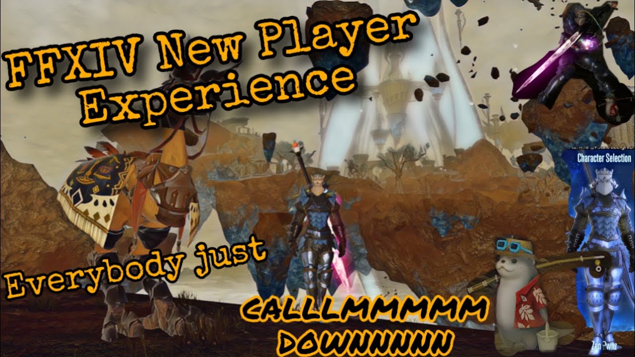 Final Fantasy XIV New Player Experience 2022 (Everybody just calmmmm ...
