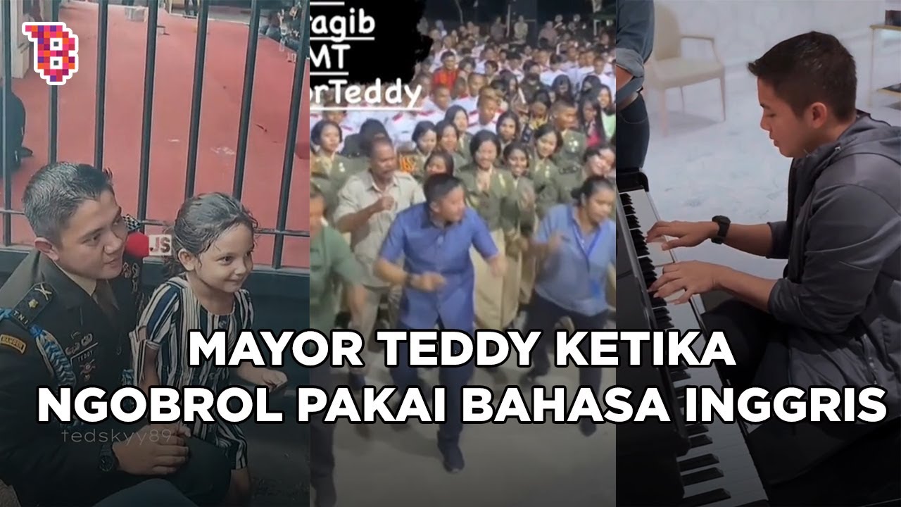 Si paling multitalenta, Mayor Teddy jago ngobrol pakai bahasa Inggris ...
