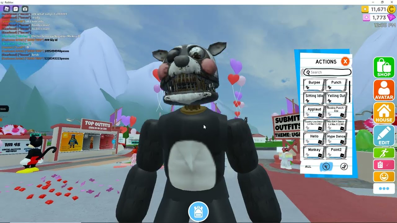 Showcase my avatar rusty (robloxian highschool) - YouTube