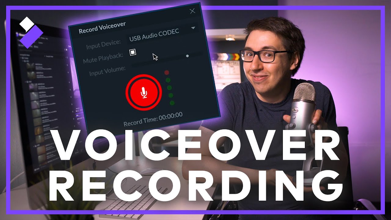 Voiceover and Audio Recording Tips! | FilmoraPro - YouTube