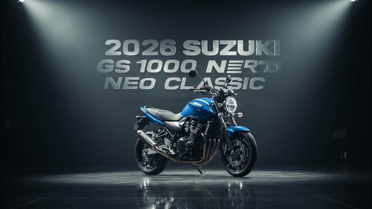 2026 Suzuki GS1000S Neo Classic – The Legend Returns with a Modern ...