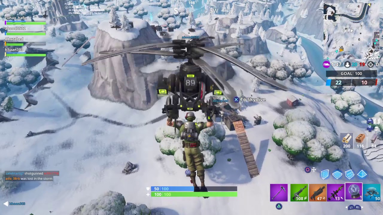Fortnite Tech Ops with Coaxial Copter Very Satisfying - YouTube
