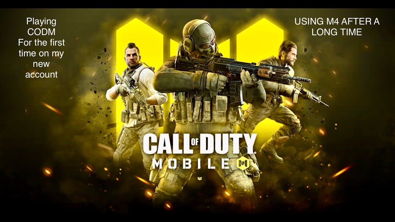 Playing CODM for the first time after losing my account - YouTube