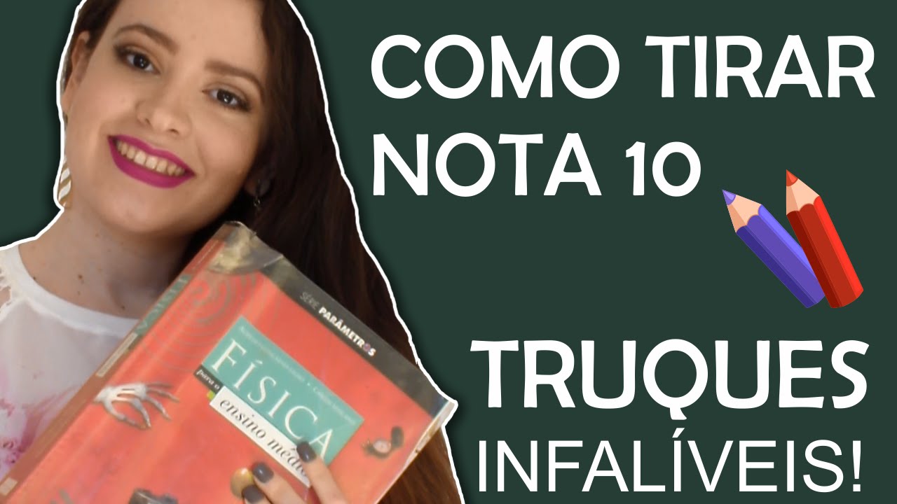TRUQUES INFALÍVEIS para tirar NOTA 10 na prova - YouTube