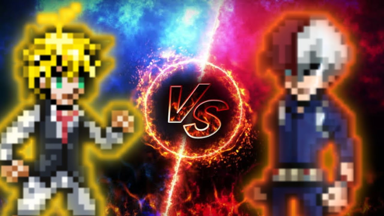 Meliodas VS Todoroki in Jump Force Mugen - YouTube