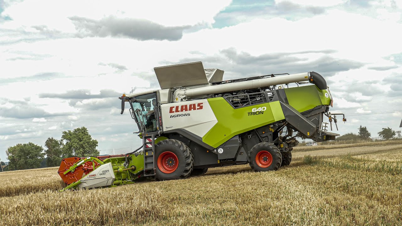 ☆Claas Trion 640&Krone V165XC☆Nowe Nabytki GR Babula☆ - YouTube