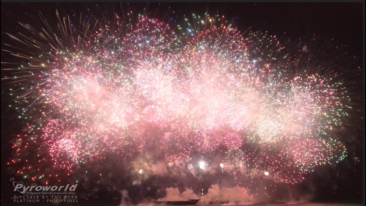 Philippine Int. Pyromusical Competition 2018: Platinum - Opening ...