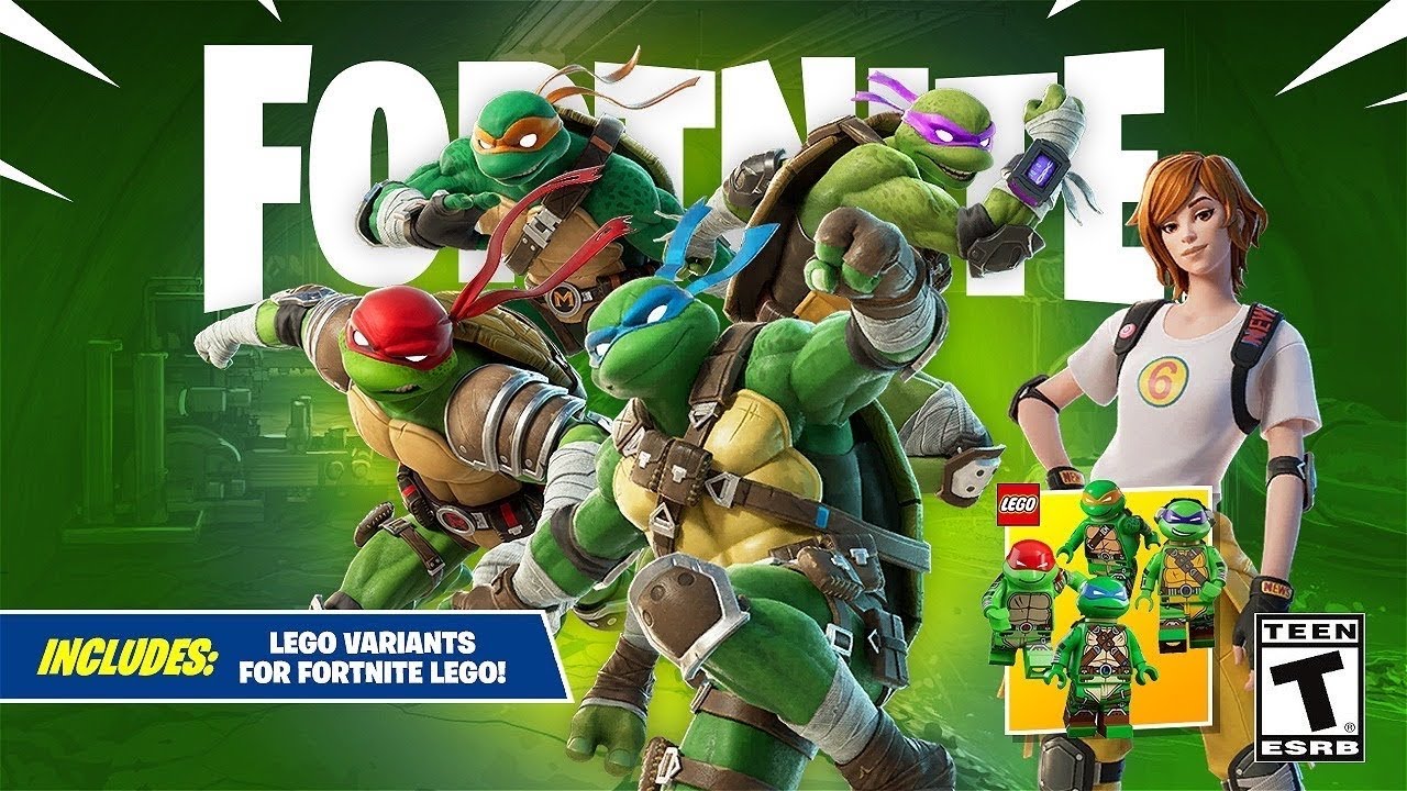 Fortnite x tmnt Raphael showcase - YouTube