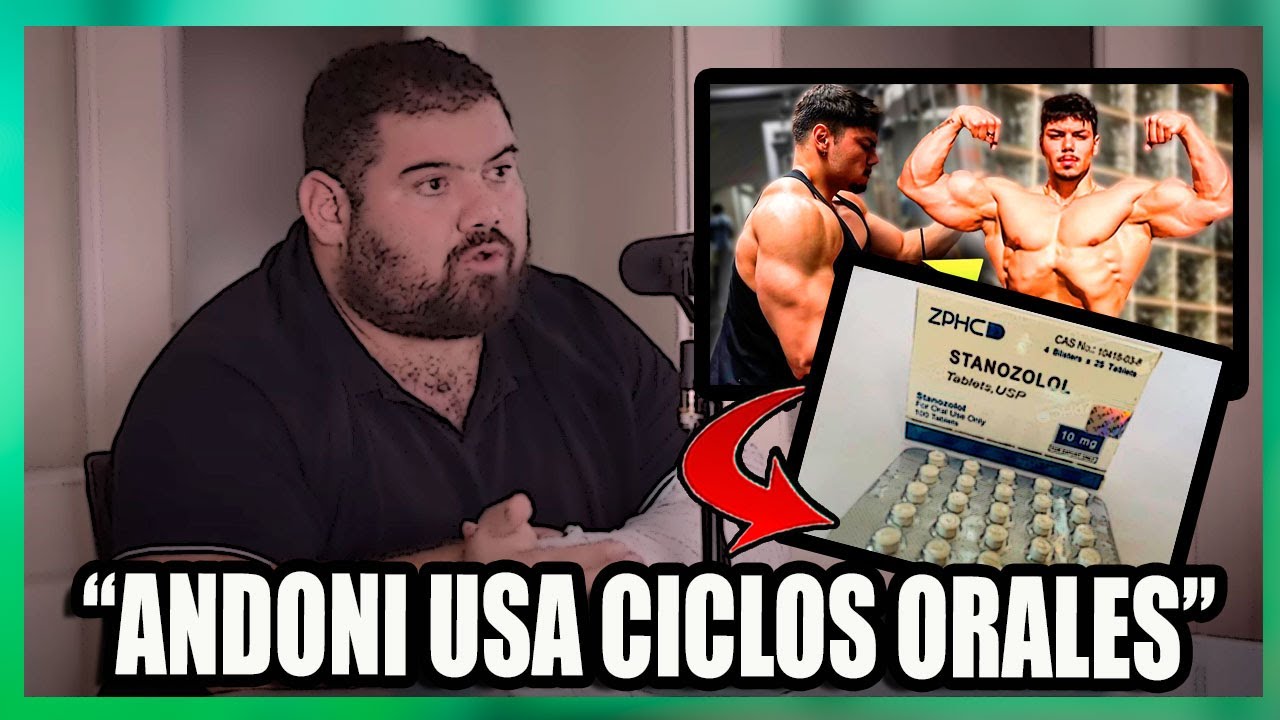 "ANDONI FITNESS usa CICLOS ORALES" || ANTONIO MASMAS lo EXPONE - YouTube