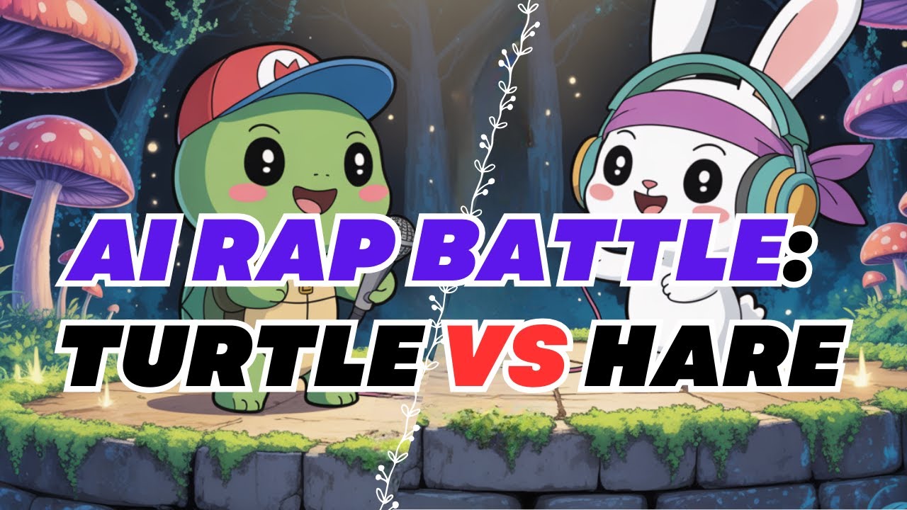 AI Rap Battle: The Tortoise and the Hare Tempo Tantrum - YouTube
