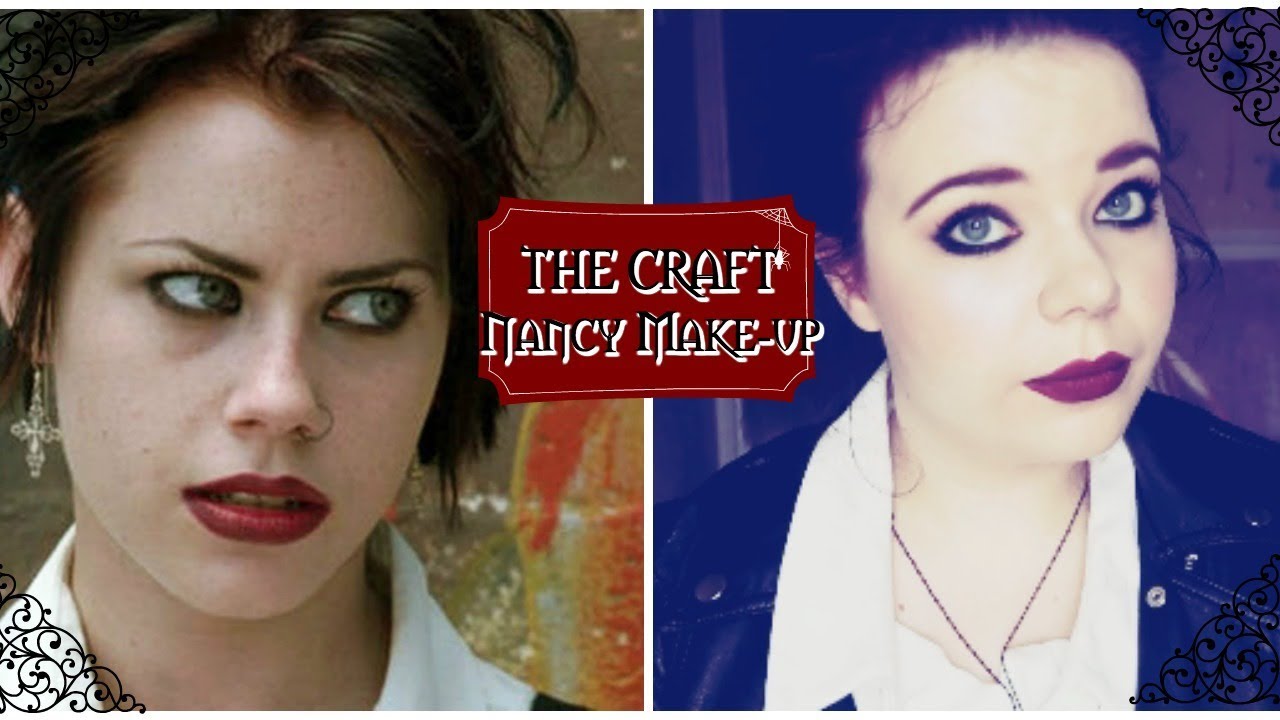 The Craft Nancy Downs Halloween Make-up // Day 21 of Hollieween - YouTube