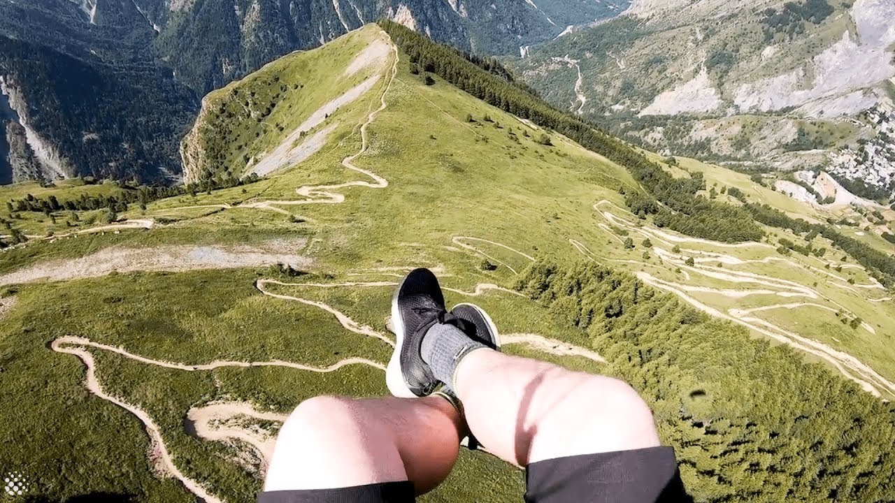 Speed Flying Through The Alps At Crazy Speeds | Speed Flying GoPro 2019 ...