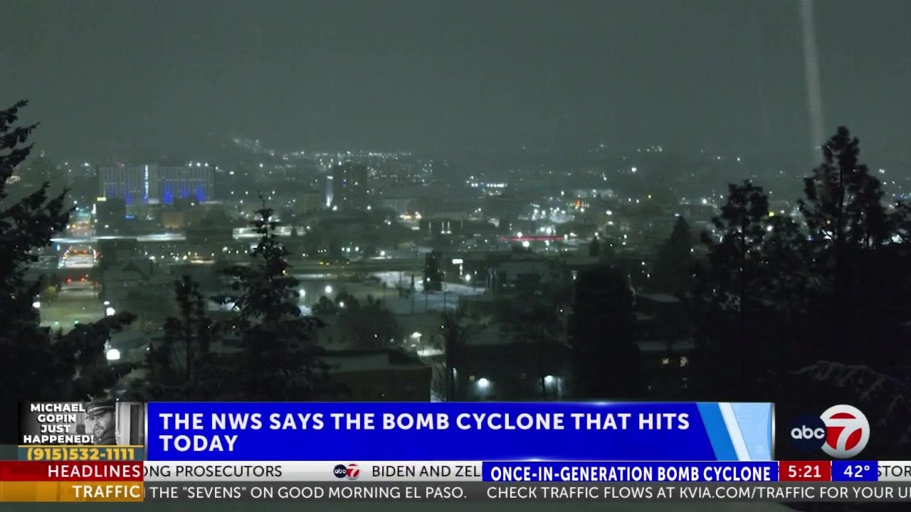 An arctic blast could snowball into a bomb cyclone - YouTube