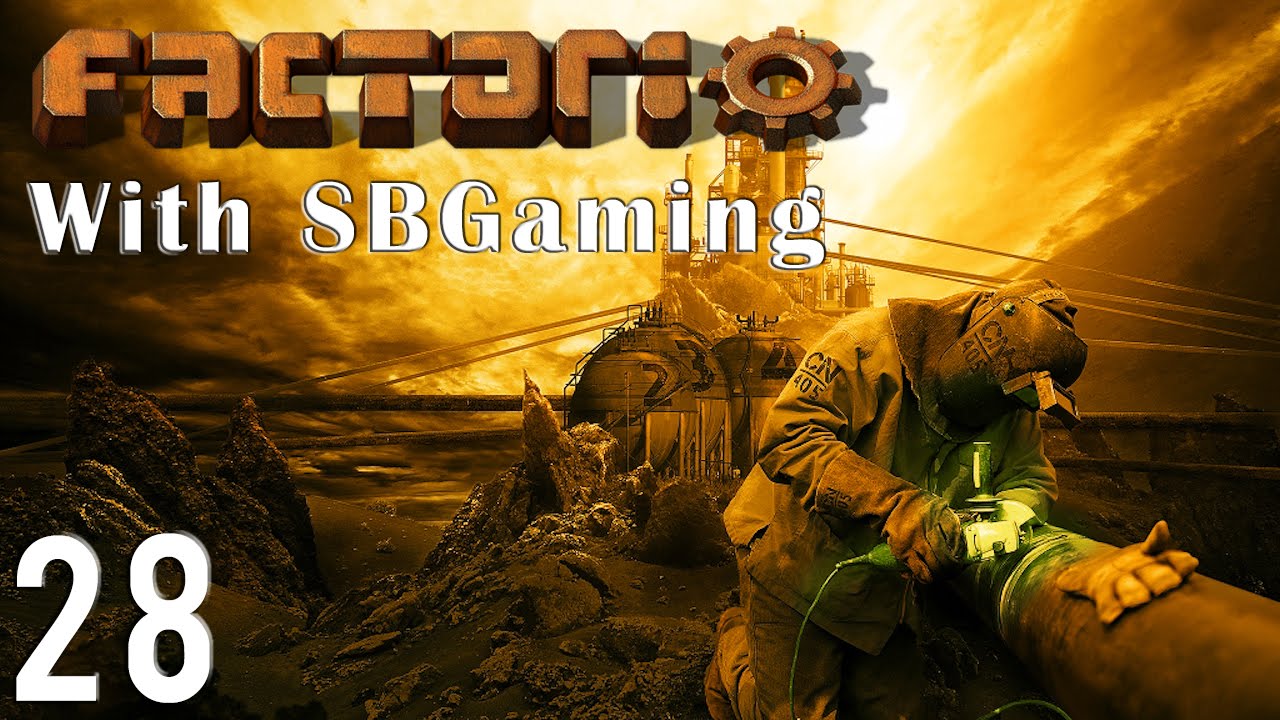 Factorio With SB 28 Big Worms - YouTube