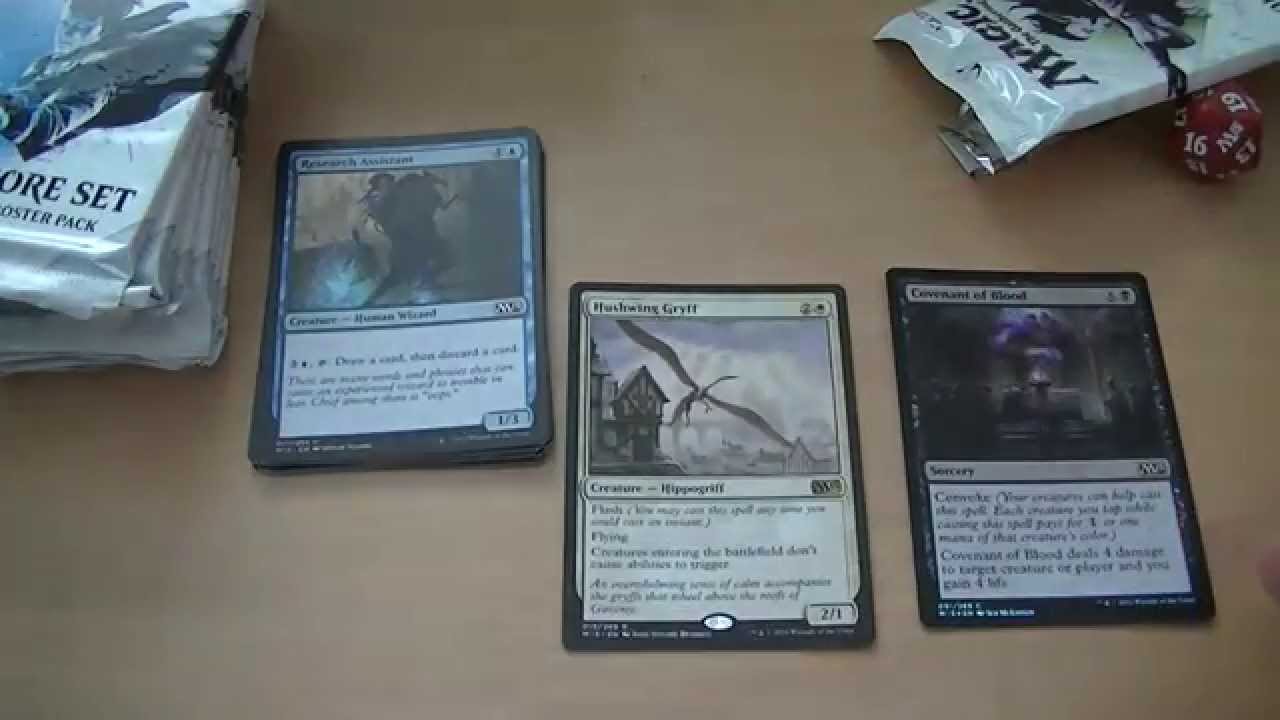 MTG 2015 Core Set / M15 Fat Pack Opening - NICE PULL!! - YouTube