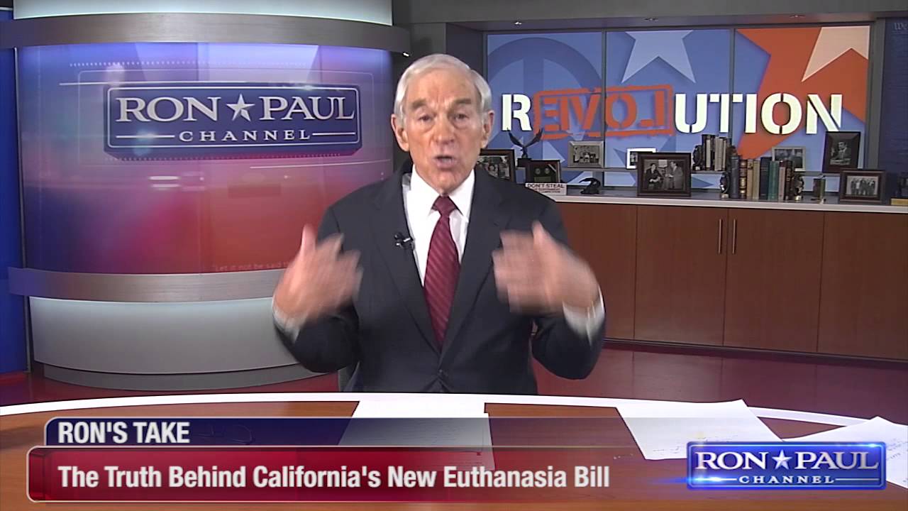Ron Paul on Euthanasia: 'We Have Lost Our Respect for Life' - YouTube