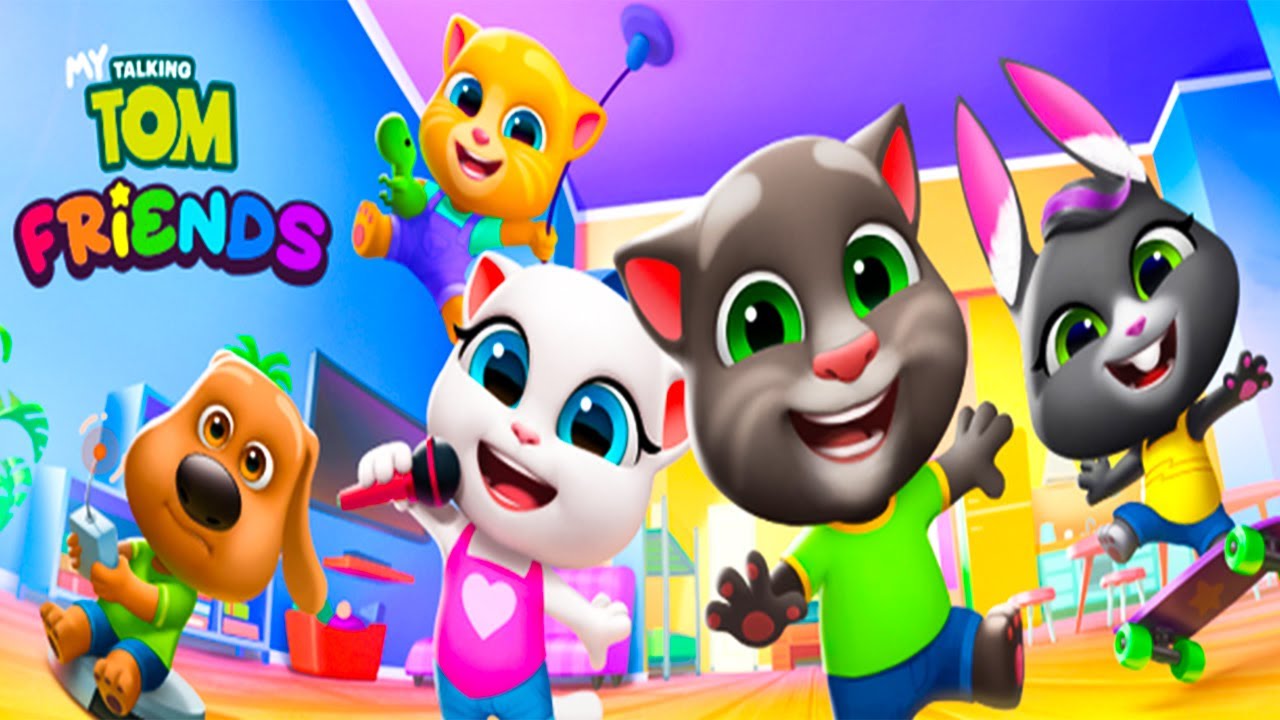 My Talking Tom Friends - Gameplay Trailer 2020 (HD) - YouTube