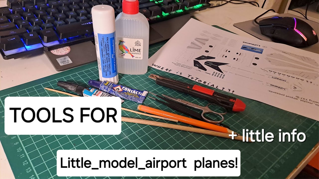 some tools for Little_model_airport Planes! - YouTube