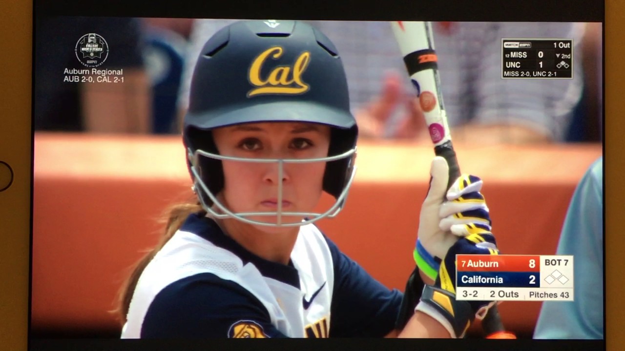 05 20 17 Octavia Bond (Cal Softball Regional Playoffs vs Auburn) - YouTube